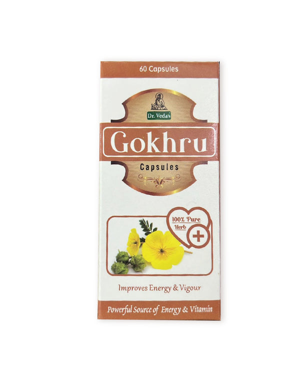 Gokhru (60 Capsules) - Mantra Foods