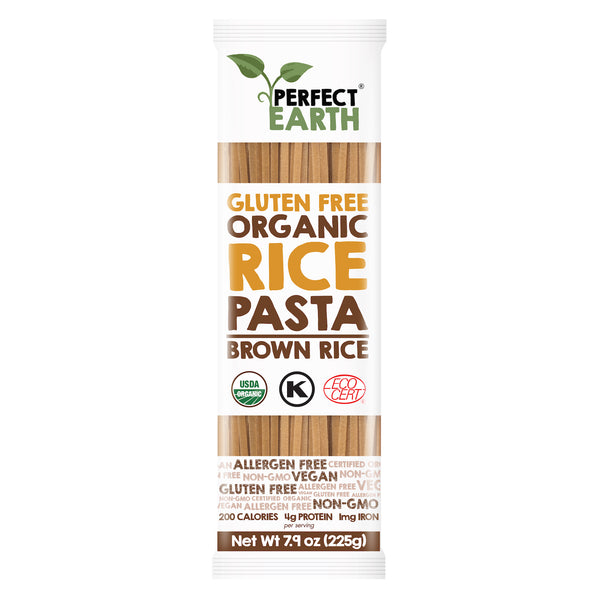 Organic Rice Pasta Brown Gluten Free (225G) - Mantra Foods