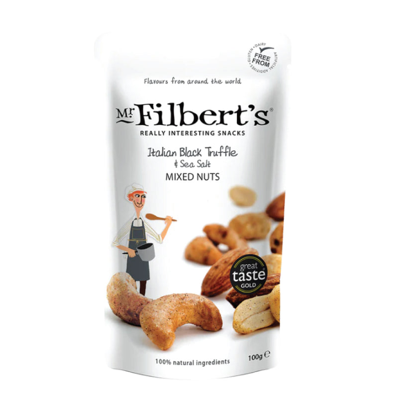 Italian Black Truffle Mixed Nuts (100G) - Mantra Foods