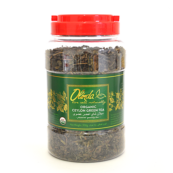 Organic Ceylon Green Tea Loose Leaf (350G) - Mantra Foods
