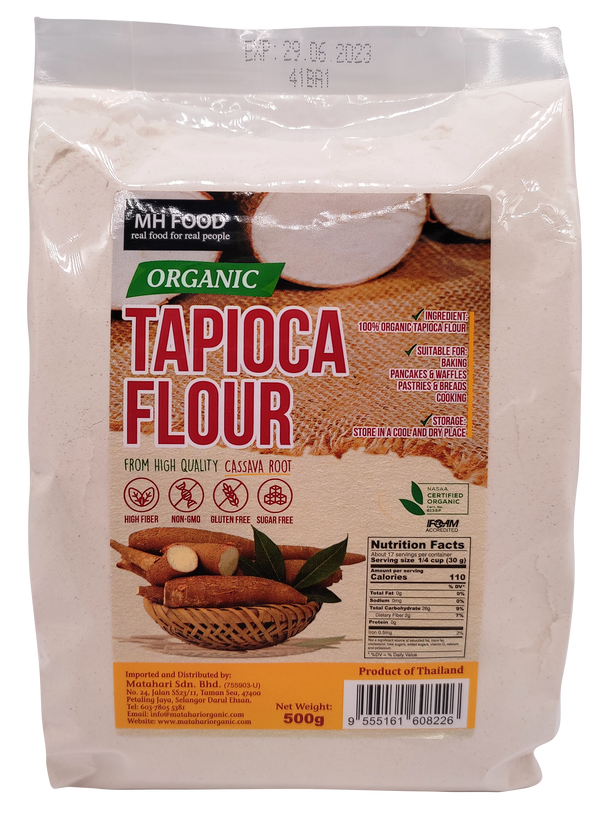 Organic Tapioca Flour (500GM) - Mantra Foods